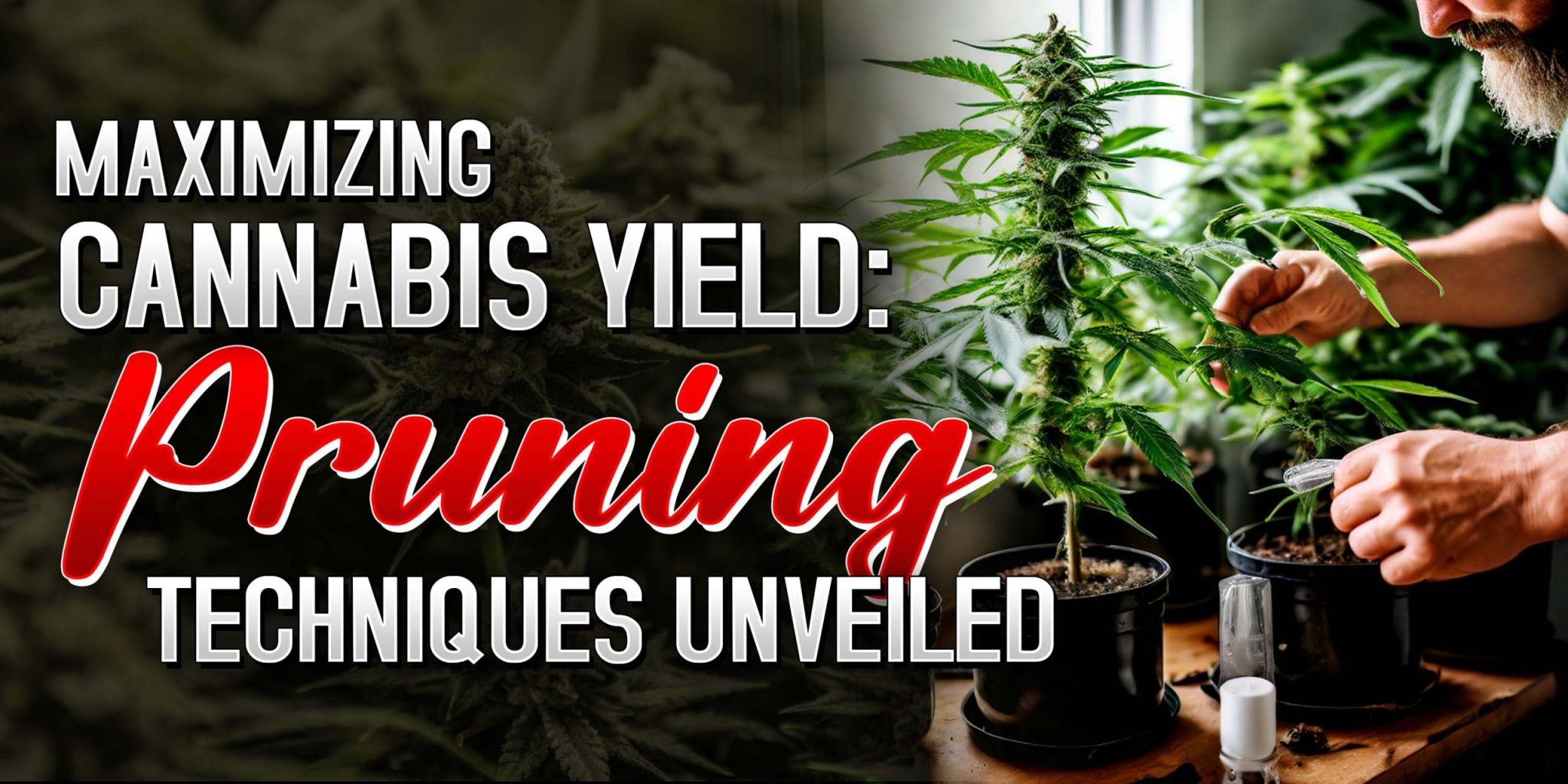 Maximizing Cannabis Yield: Pruning Techniques Unveiled | Crop King Seeds