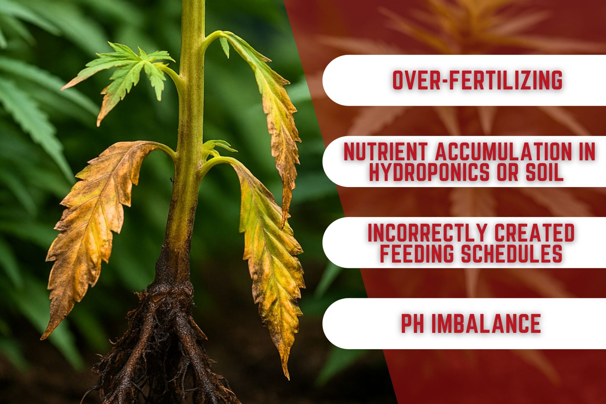 Nutrient Burn in Cannabis Plant: Diagnosis and Treatment | Crop King ...