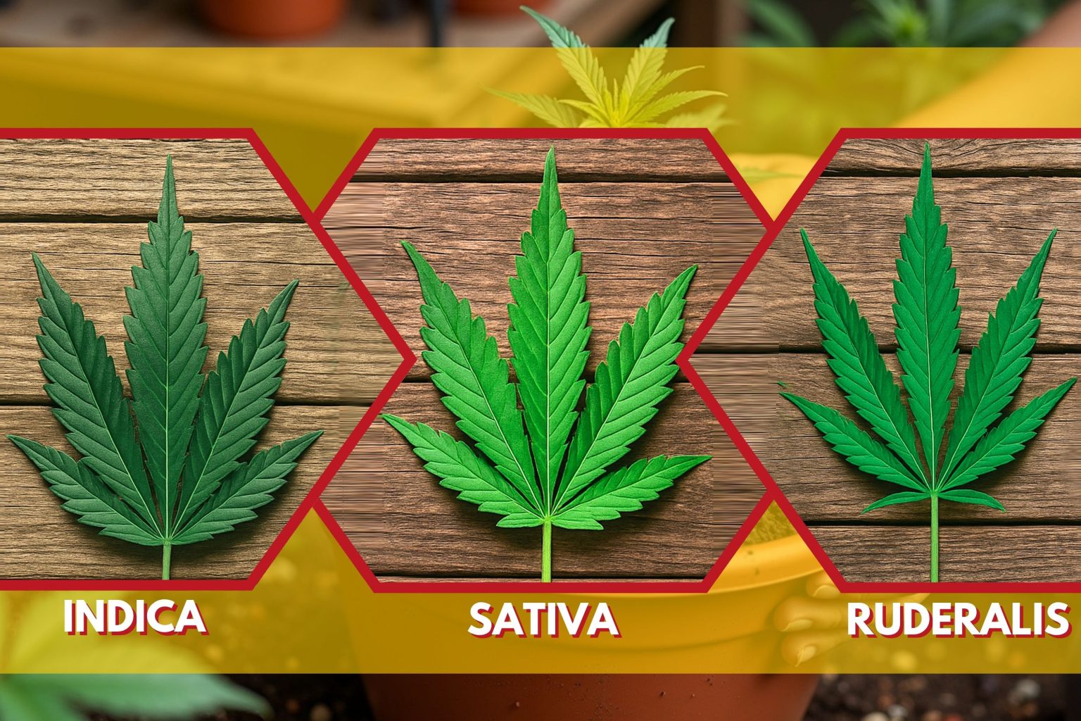 Leaf It to Weed: An Easy Guide to the Leaves of Marijuana's Strains ...